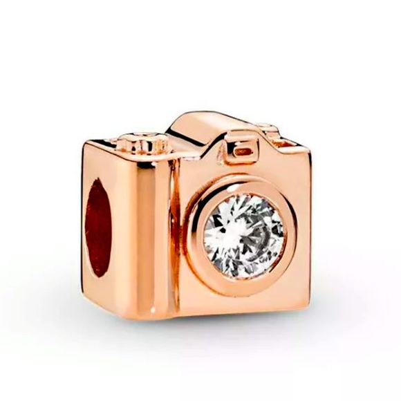 Pink Magnolia | Jewelry | New Camera Gold 925 European Charm Fit ...